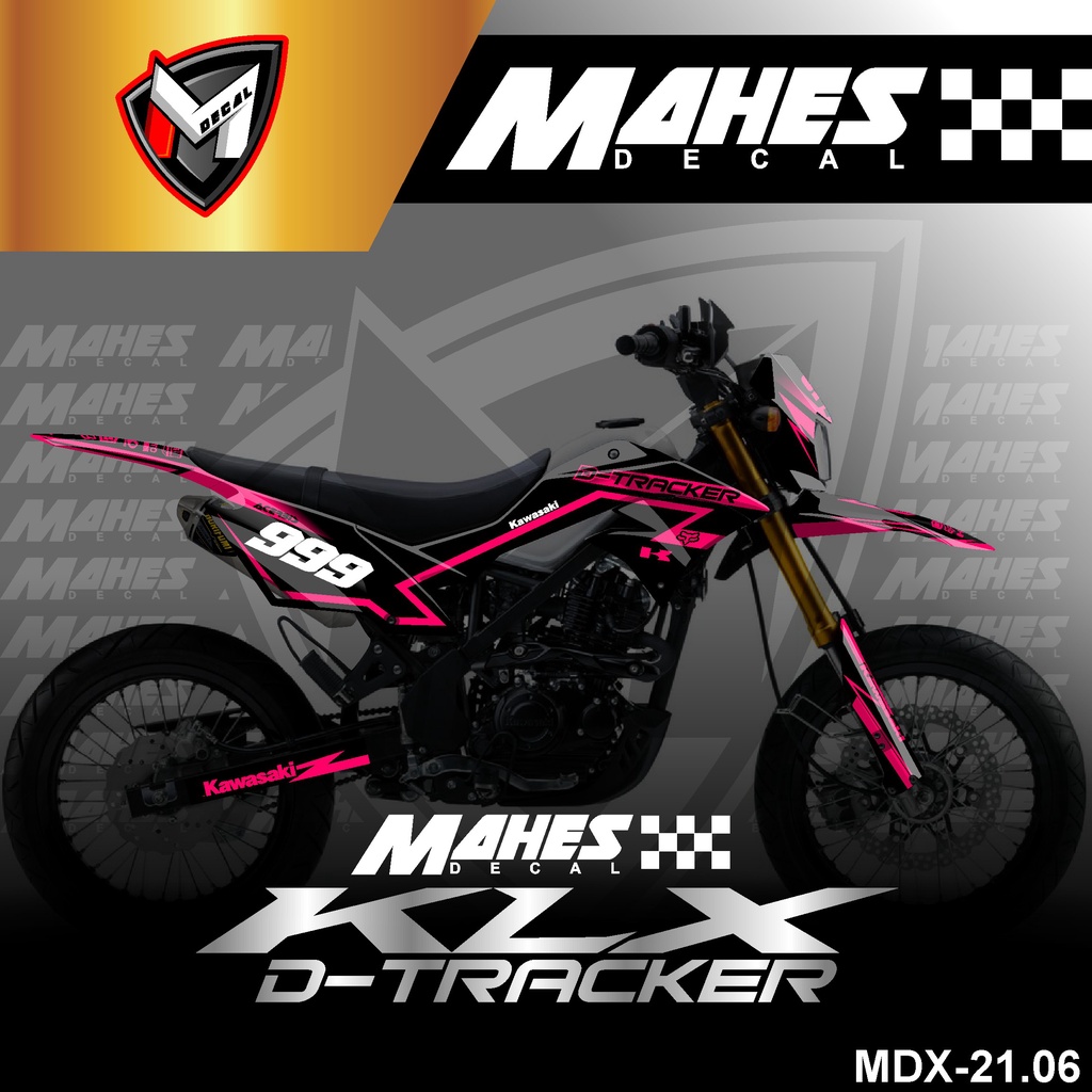 Jual Decal Sticker Motor Cross KLX Dtracker 150 New Fullbody - Dekal ...