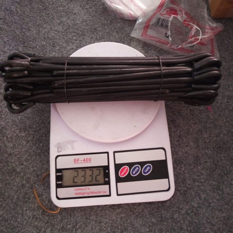 Jual Pasak tenda/patok besi isi 50,ukuran 20cm. | Shopee Indonesia