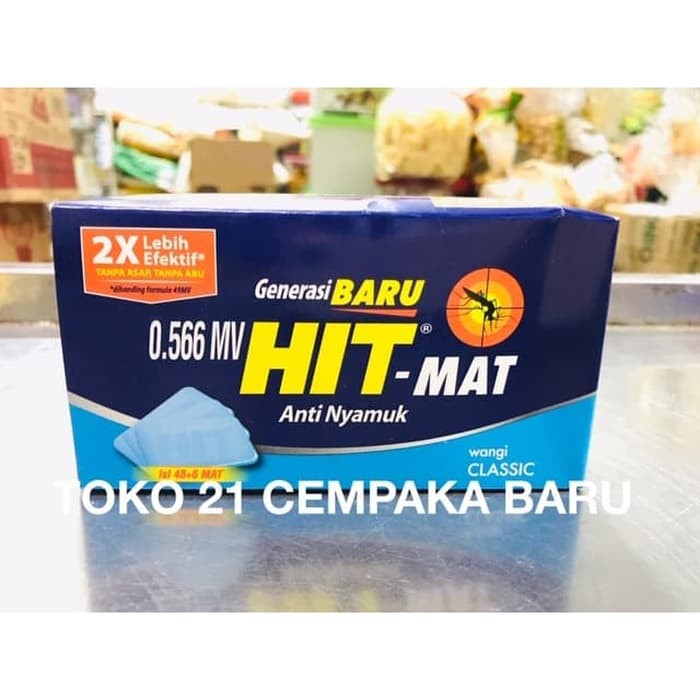 Jual Hit MAT Wangi CLASSIC Refill isi 48 PCS | Anti Nyamuk Isi Ulang ...