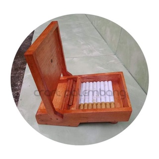 Jual Kotak Rokok Kayu / Dispenser Cigarette / Dispenser Rokok | Shopee ...