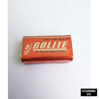 Jual BATTERY PETAK 9V MEREK GOLITE Indonesia|Shopee Indonesia