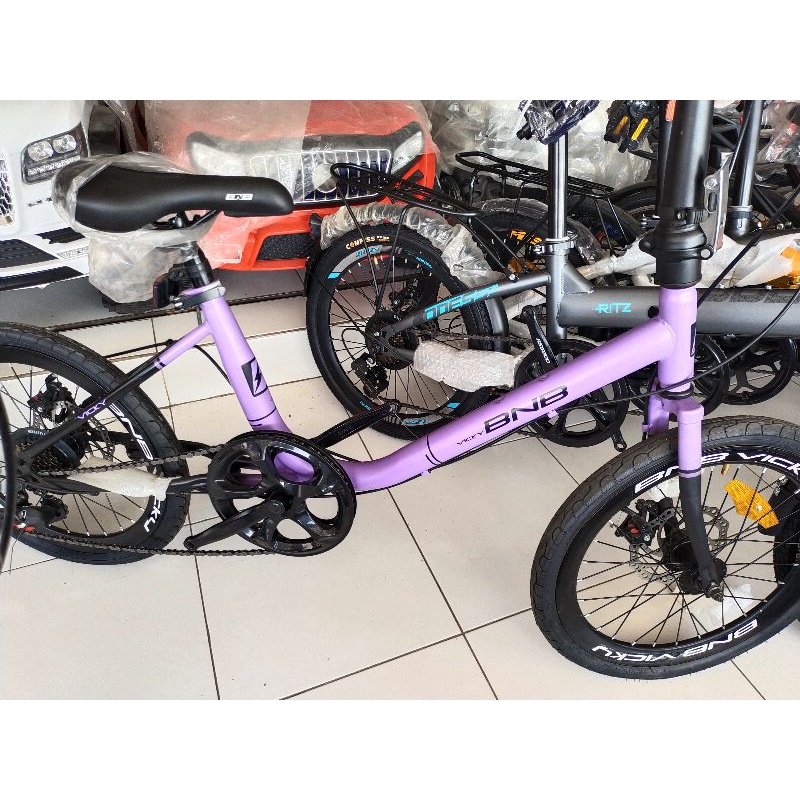 Jual sepeda bnb vicky minion 20' inch | Shopee Indonesia