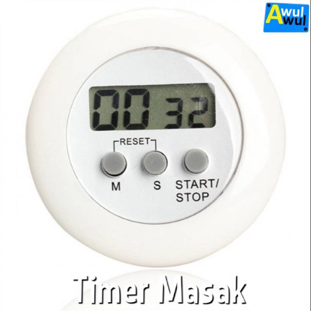 Jual Timer Masak Digital Penghitung Waktu dilengkapi Alarm | Shopee ...