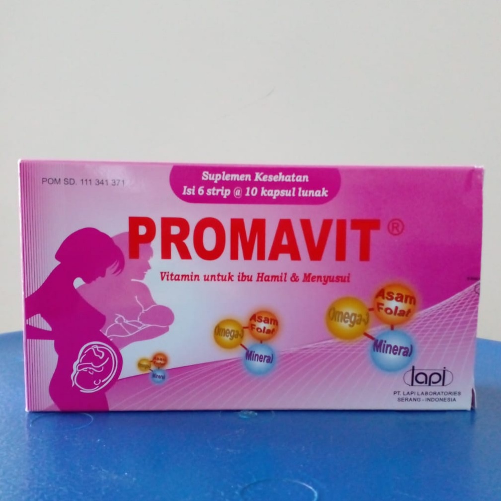 Jual Promavit (1 Box = 6 Strip = 60 pcs) Indonesia|Shopee Indonesia