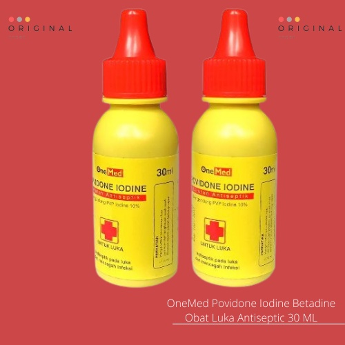 Jual Povidone Iodine Ecodine / Iodin Ecodin OneMed 30ML Obat Luka ...