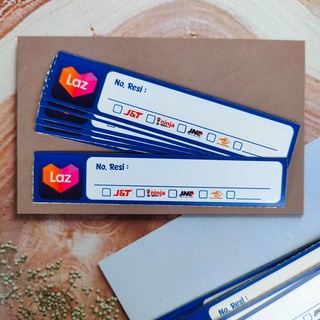 Jual STIKER LABEL RESI PENGIRIMAN - STICKER LABEL RESI CUSTOM | Shopee ...