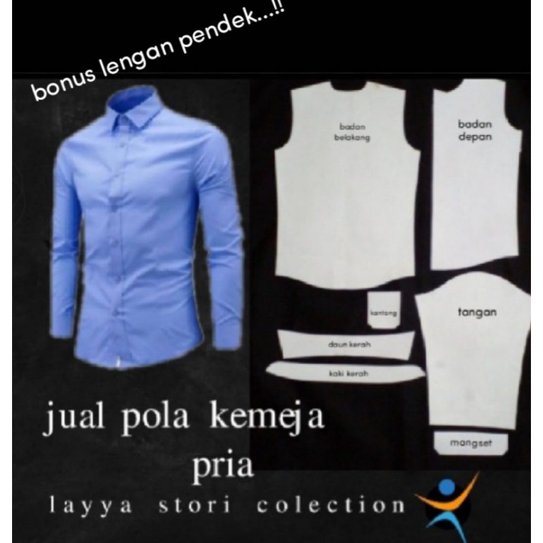 Jual Pola kemeja pria dewasa | Shopee Indonesia