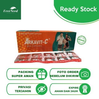 Jual Arkavit-C Multivitamin (harga per strip @ 10 tablet) | Shopee ...