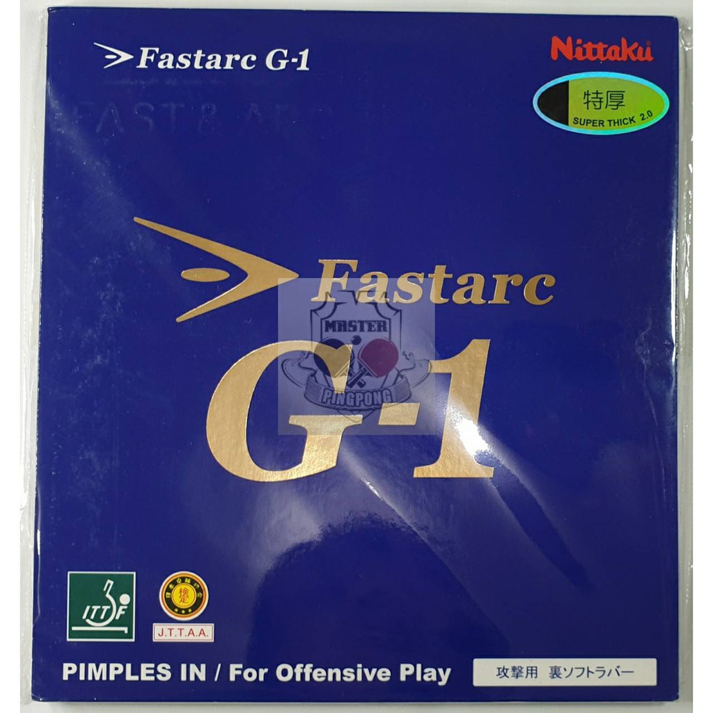 Jual Nittaku Fastarc G1 - Karet Bet Tenis Meja Nittaku Offensive Rubber | Shopee Indonesia