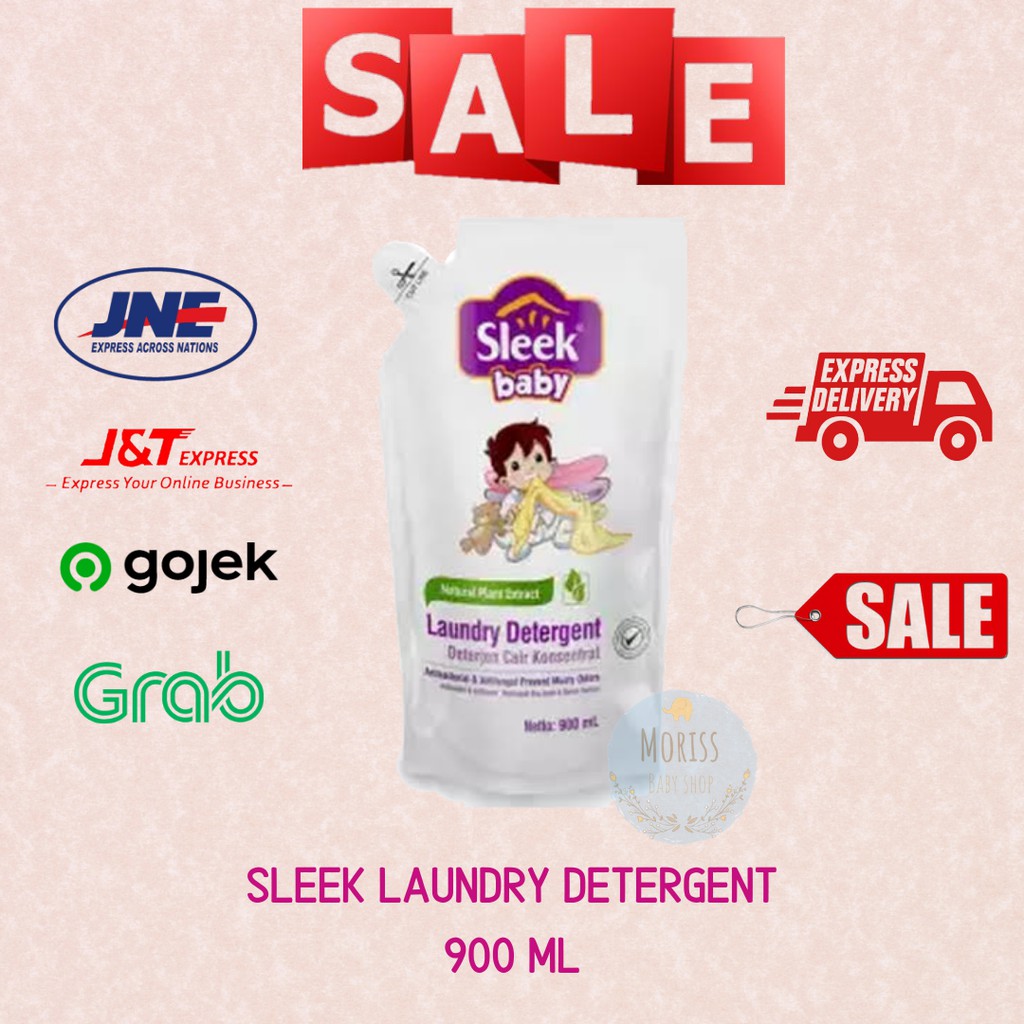 Jual SLEEK LAUNDRY DETERGENT 900 ML | Shopee Indonesia