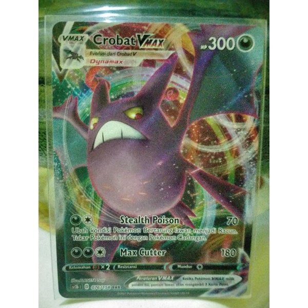 Jual Crobat Vmax 076/158 RRR TCG Indonesia | Shopee Indonesia