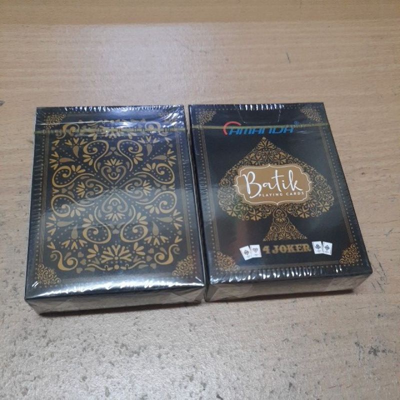 Jual Kartu Remi Batik Amanda / Playing Cards Batik Amanda 888 (4 Joker ...
