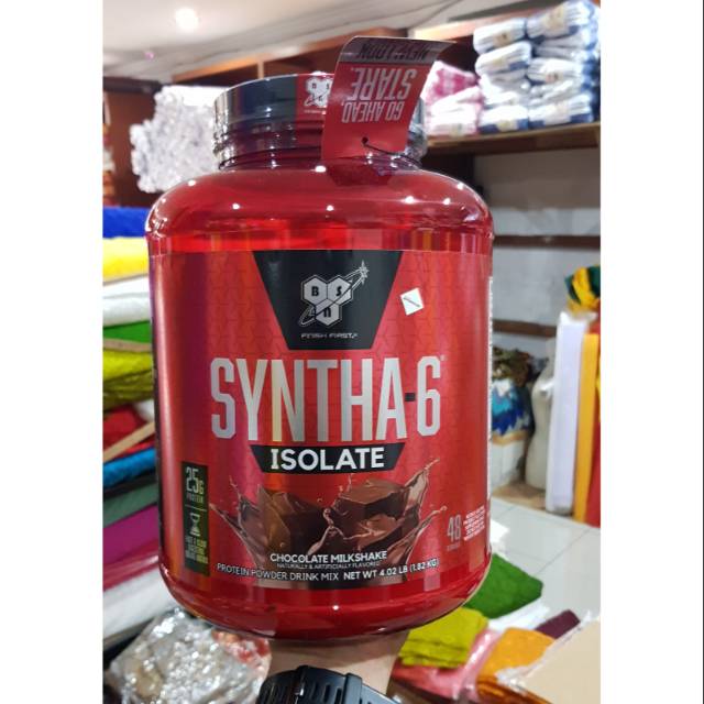 Jual BSN Syntha 6 isolate 4lbs | Shopee Indonesia