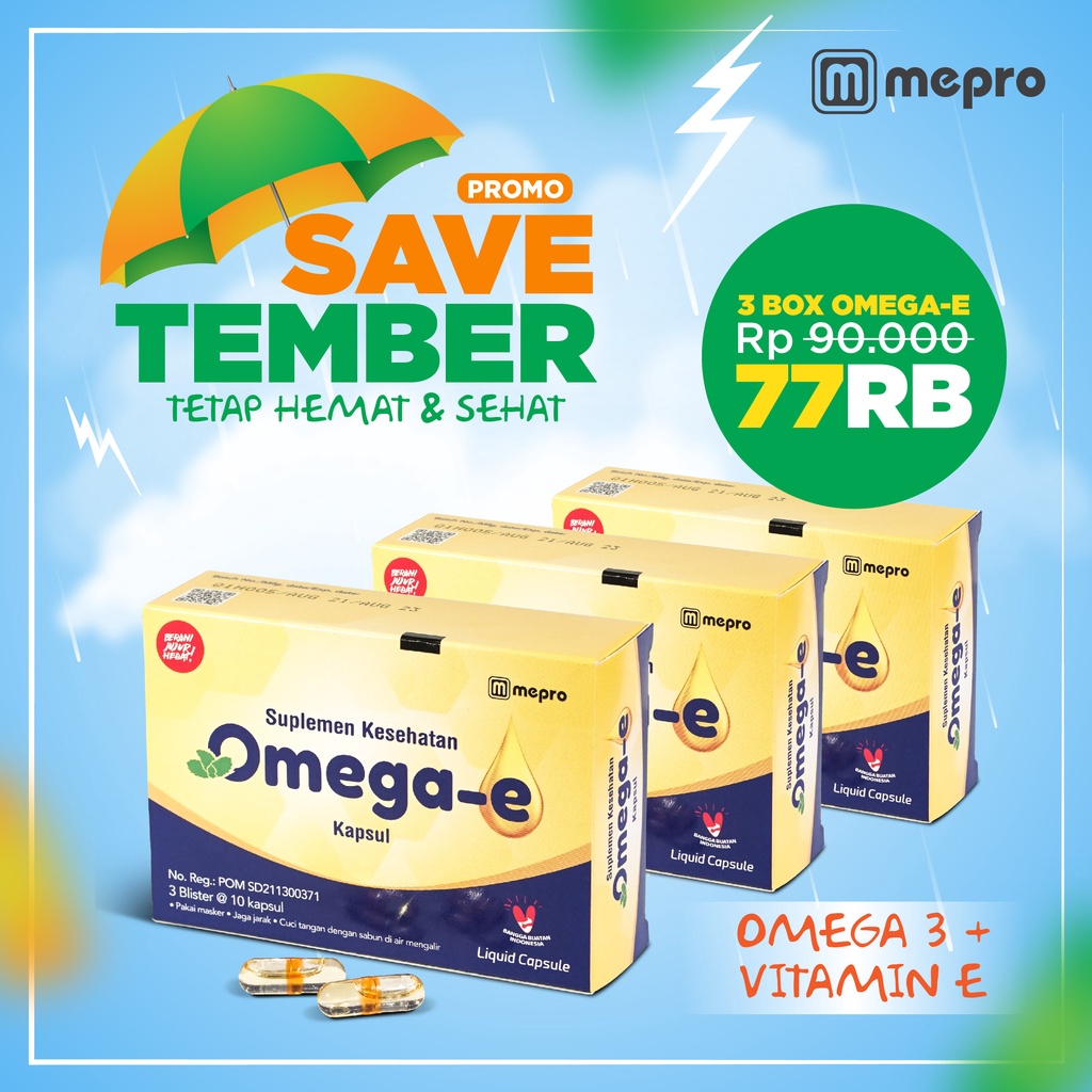 Jual OMEGA - E (PROMO) | Shopee Indonesia