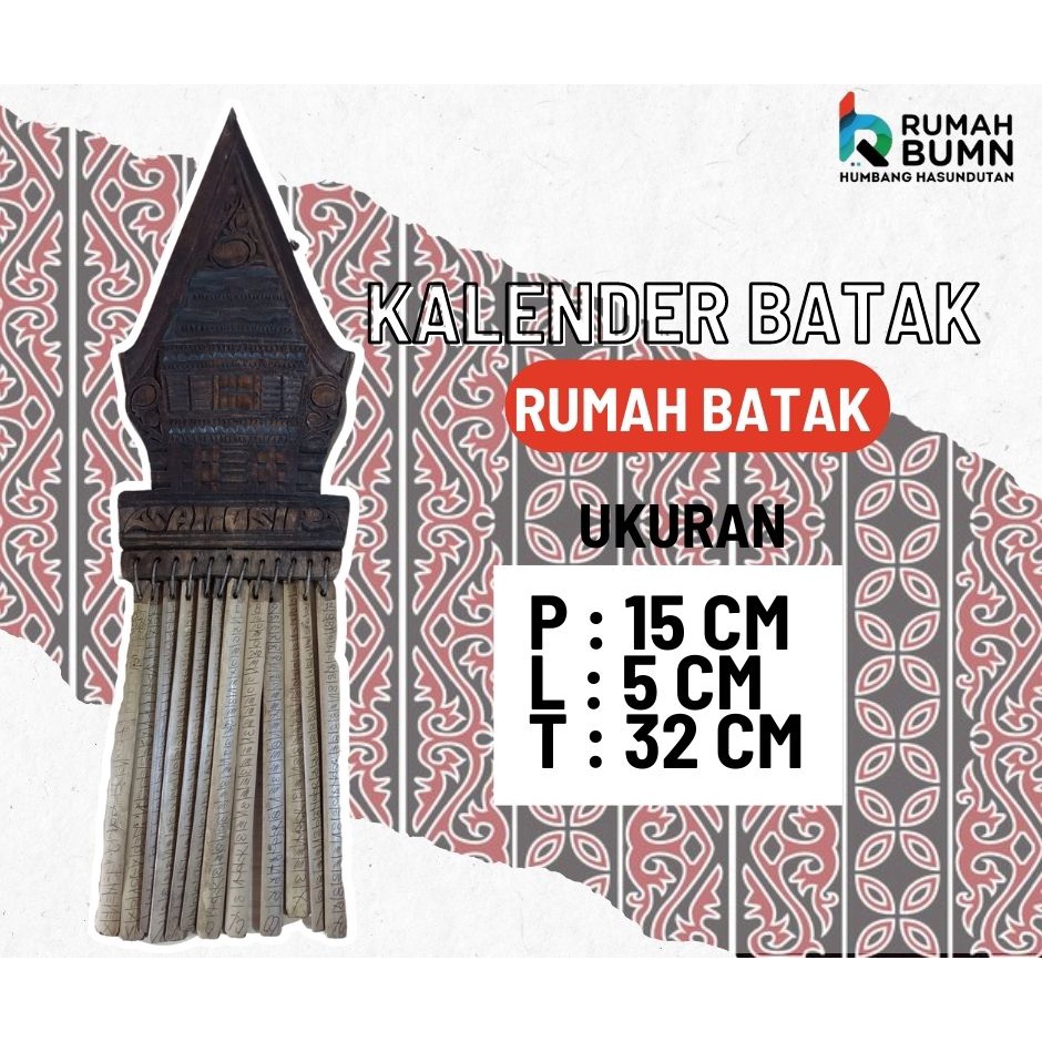 Jual KALENDER BATAK UKIRAN RUMAH BATAK - FREE PACKAGING | Shopee Indonesia
