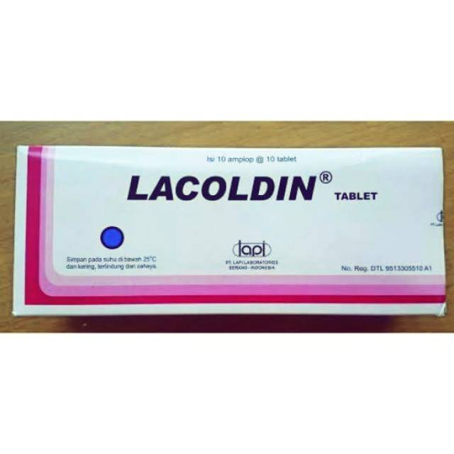 Jual Lacoldin Strip 10 Tab | Shopee Indonesia
