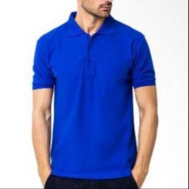 Jual KAOS POLO BIRU BENHUR - POLO SHIRT BENHUR - KAOS POLOS BIRU BCA - KAOS KRA | Shopee Indonesia