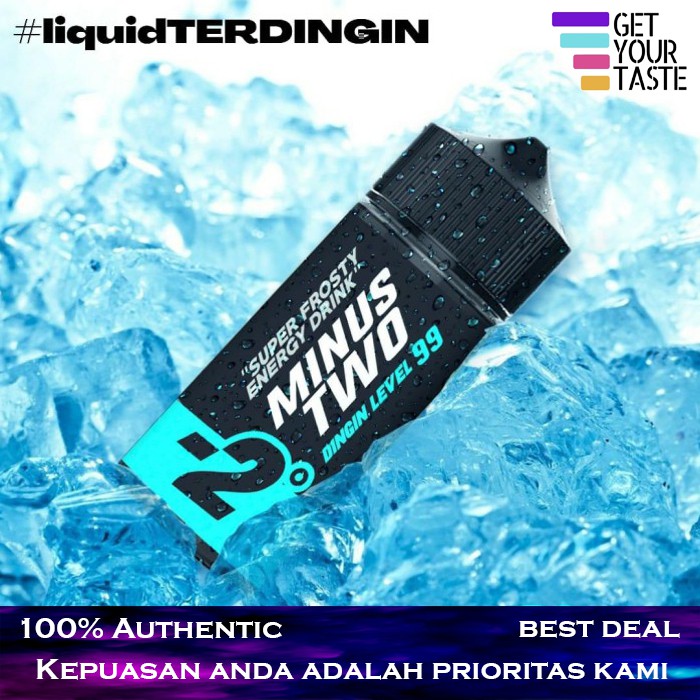 Jual Liquid Minus Two Dingin Level 99 by Minus 2 Vape - Minus2 - 100% Authentic - 3mg 100ml ...