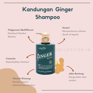 O'Sweet Singapore Ginger Shampoo Anti Rontok OSweet 450ml | Shopee ...