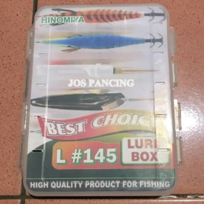 Jual Kotak Metal Jig Box hinomiya umpan pancing Lure box L145 Perlengkapan 2 sisi Indonesia ...