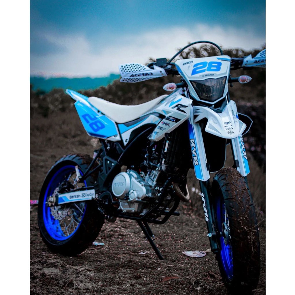 Jual Decal WR155/stiker wr 155 superMoto MotoCross Trail GrassTrack ...