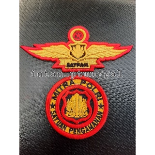 Jual Logo wing satpam dan mitra polri TIMBUL | Shopee Indonesia