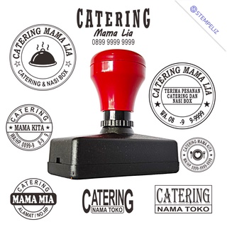 Jual Stempel Catering / Toko Catering / Nasi Box | Shopee Indonesia