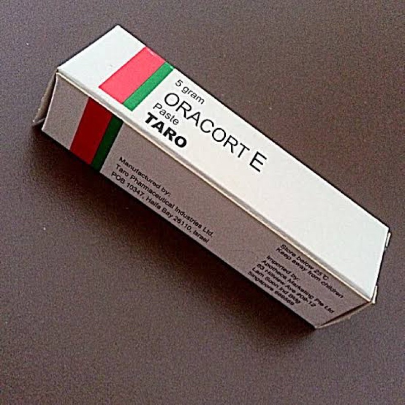 Jual Oracort E Oral Paste 5g (Singapore) | Shopee Indonesia