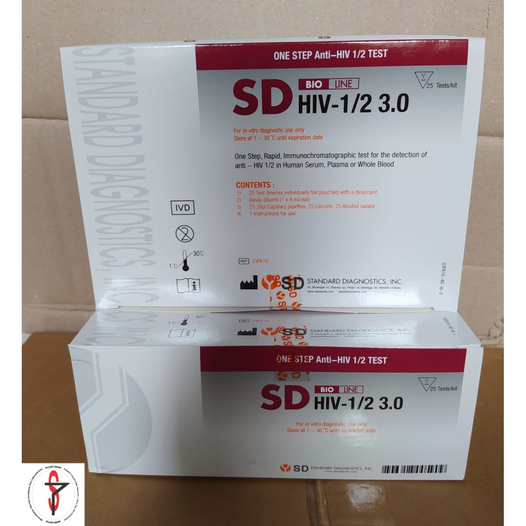 Jual Test HIV Card Merk SD isi 25 test | Shopee Indonesia