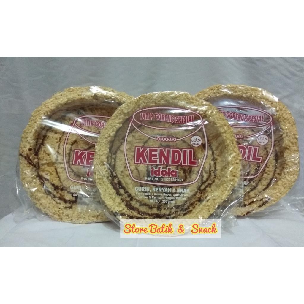 Jual snack Intip Kendil Idola/Intip besar/ oleh oleh khas solo/ makanan ...