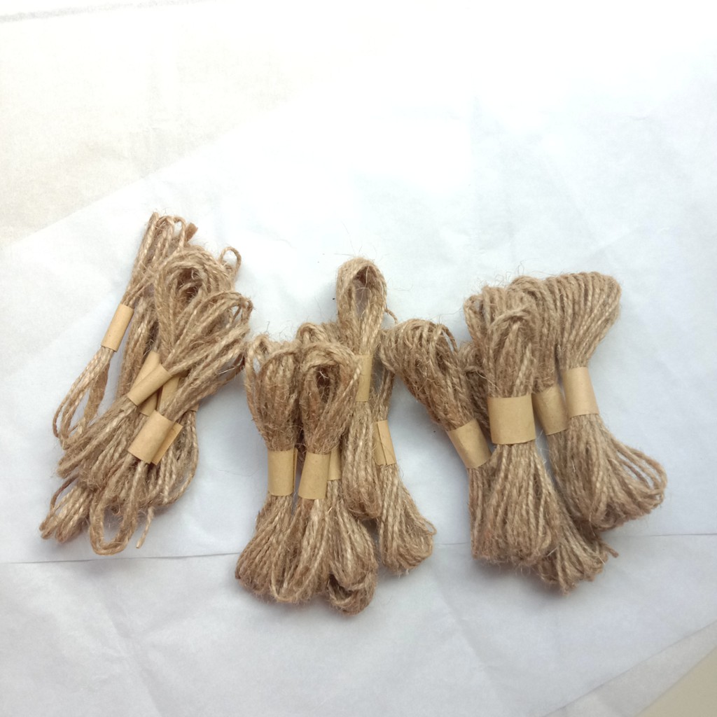 Jual Tali Rami 2ply 100cm 3m 5m | Ekonomis | Shopee Indonesia