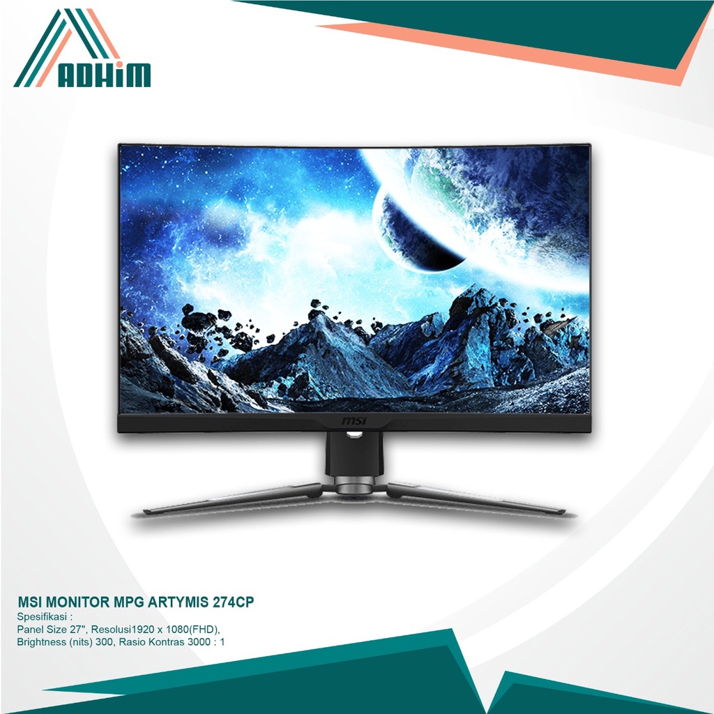 Jual MSI MONITOR MPG ARTYMIS 274CP | Shopee Indonesia