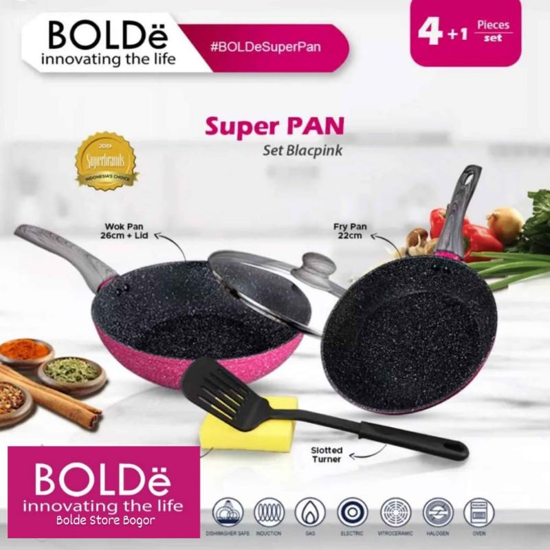 Jual Bolde Super Pan Set Blackpink | Shopee Indonesia