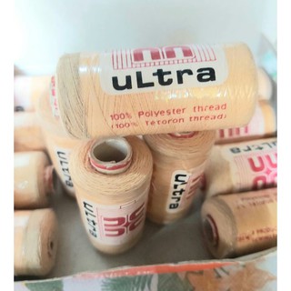 Jual Benang Jahit Jadul Roll Kertas Merk ULTRA Polyester 500 yard ...