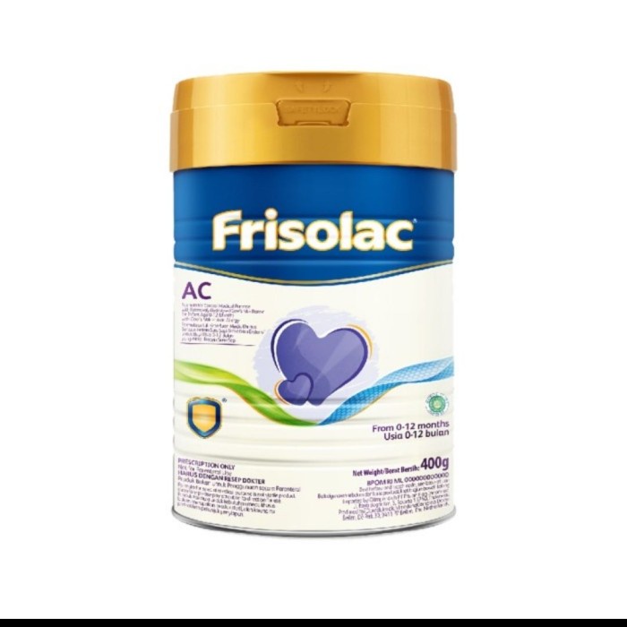 Jual FRISOLAC AC FORMULA BAYI 0 - 12 BULAN ALERGI PROTEIN SUSU SAPI (2 ...