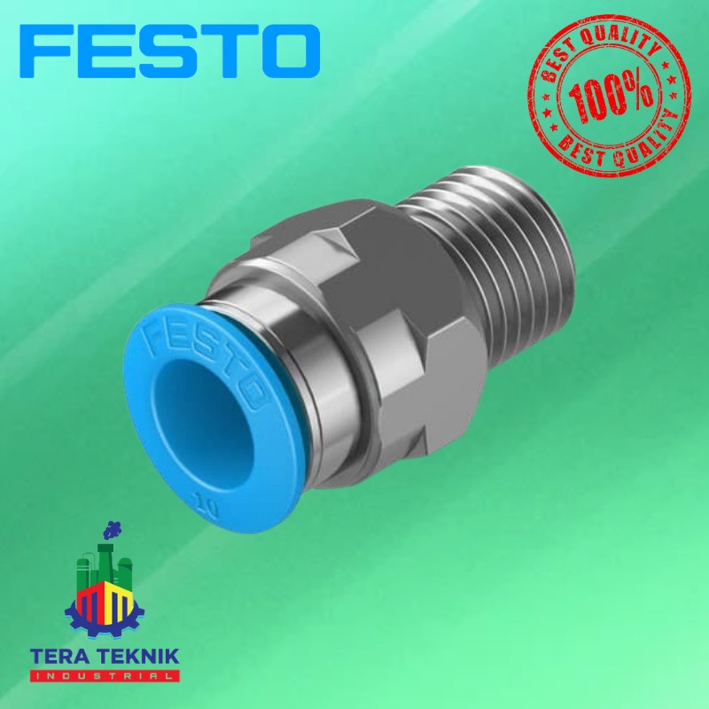 Jual FESTO PUSH-IN FITTING QS-1/8-6 ( 153002 ) ( READY STOCK ) | Shopee Indonesia