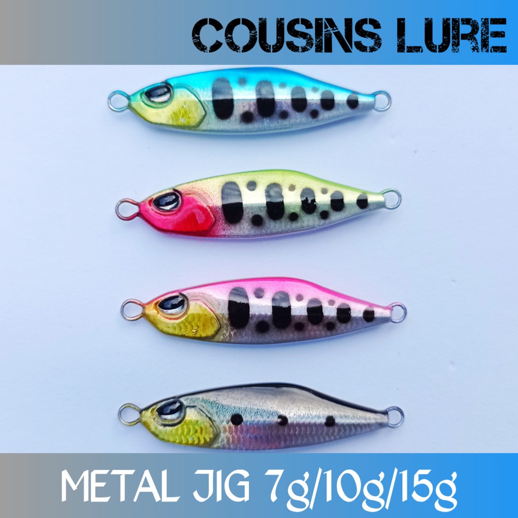 Jual METAL JIG MICRO JIG 7G/10G/15G SPECIAL | Shopee Indonesia