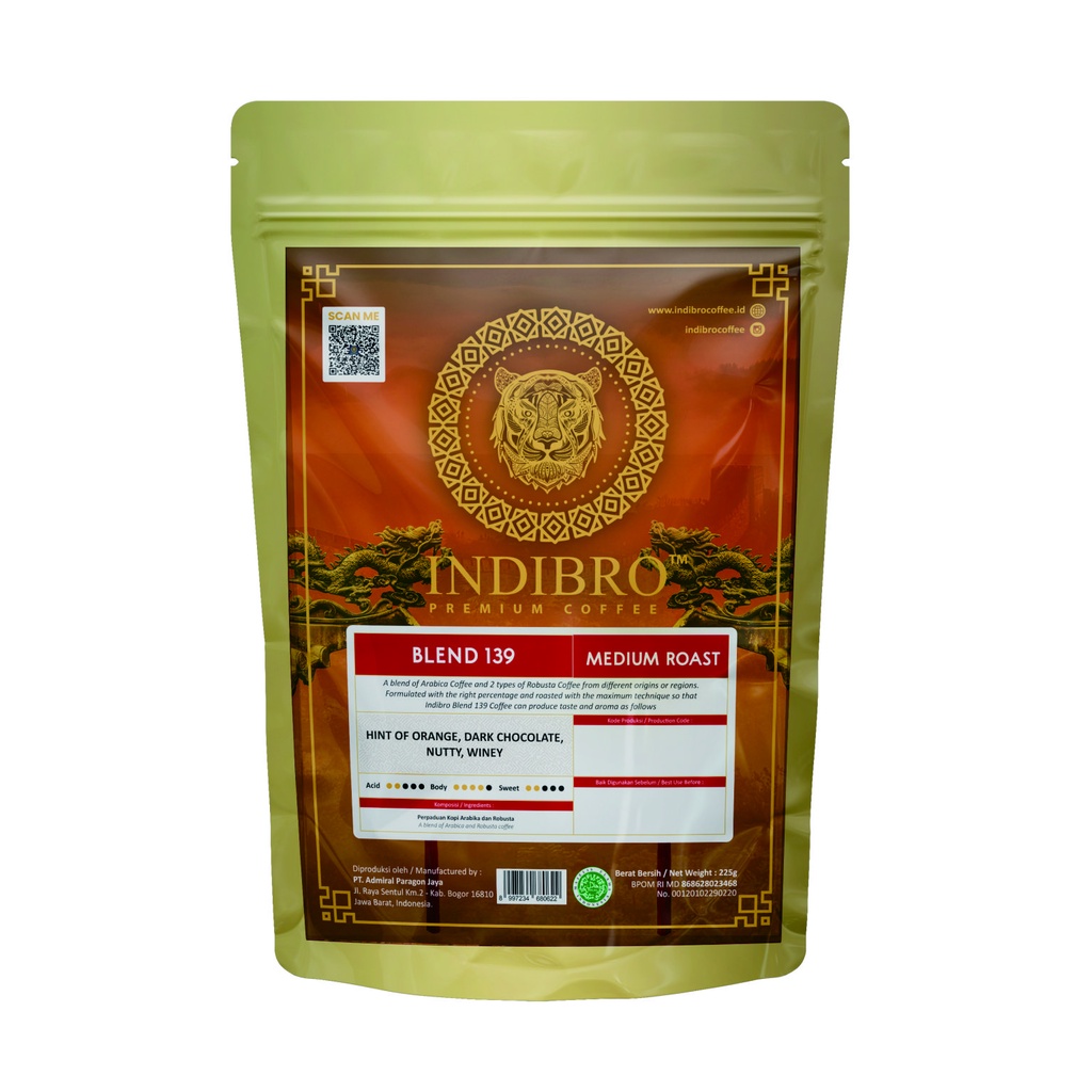 Jual Kopi INDIBRO Blend 139 - 1kg | Shopee Indonesia