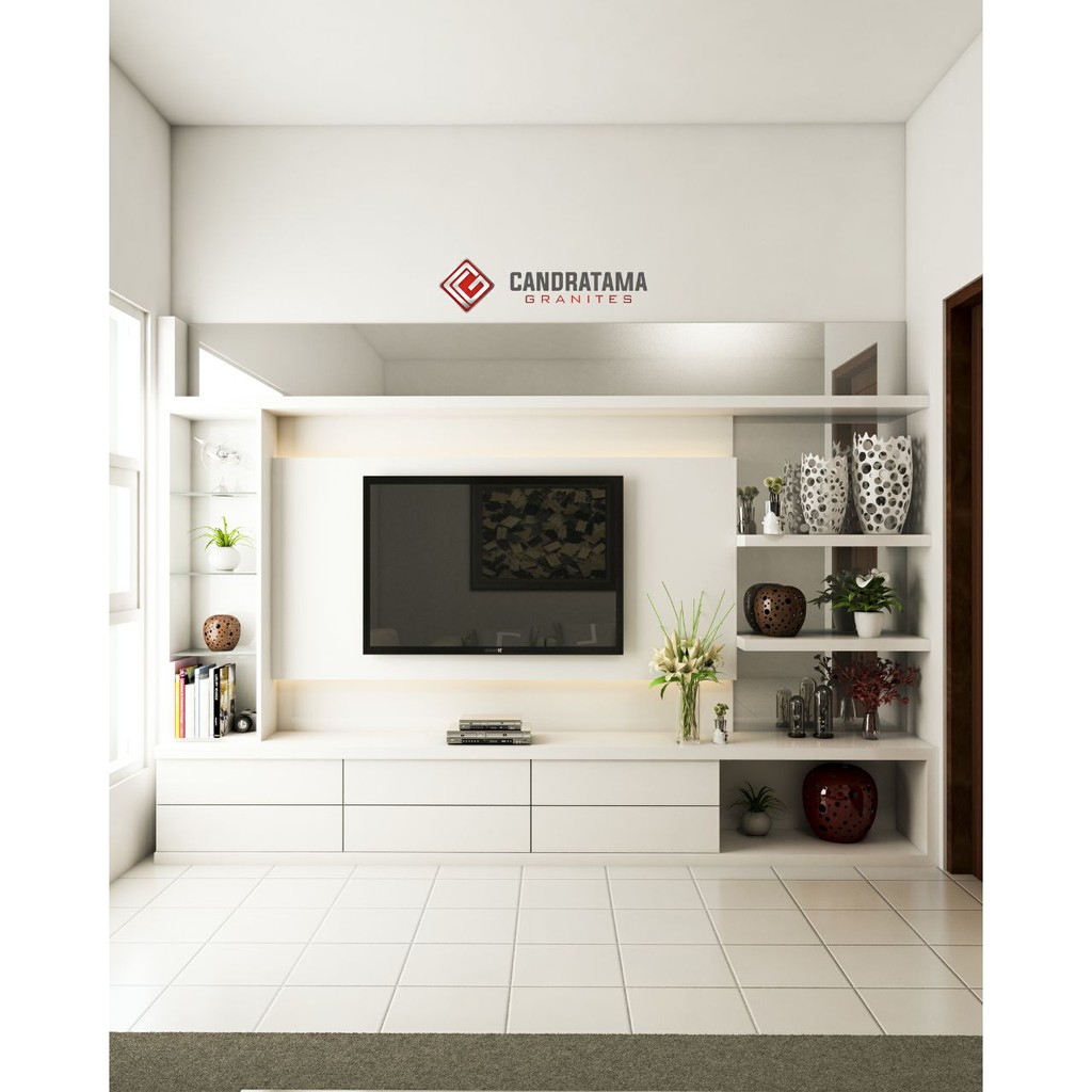 Jual RAK TV BACKDROP TV MEJA TV HARGA PER METER PERSEGI Shopee