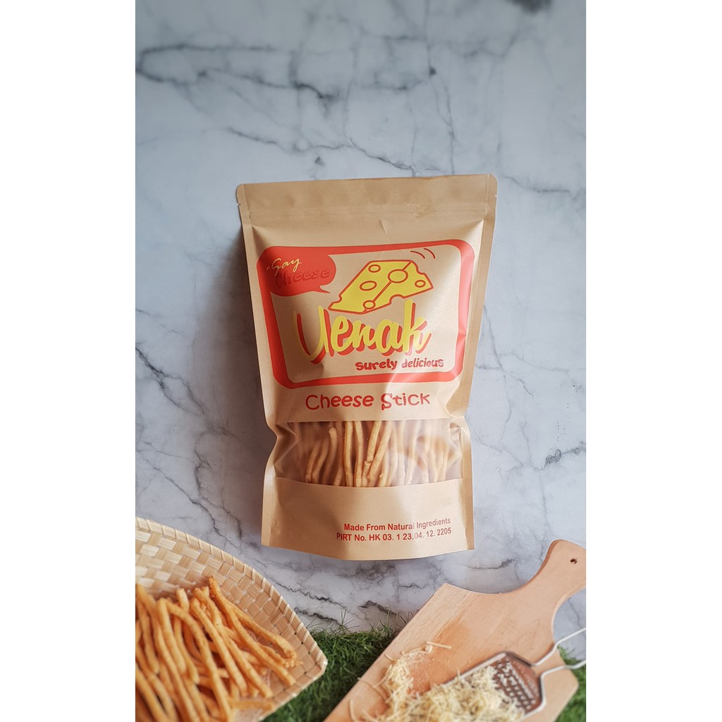 Jual 500 gr Cheese stick Uenak / stick keju renyah / stick keju edam ...