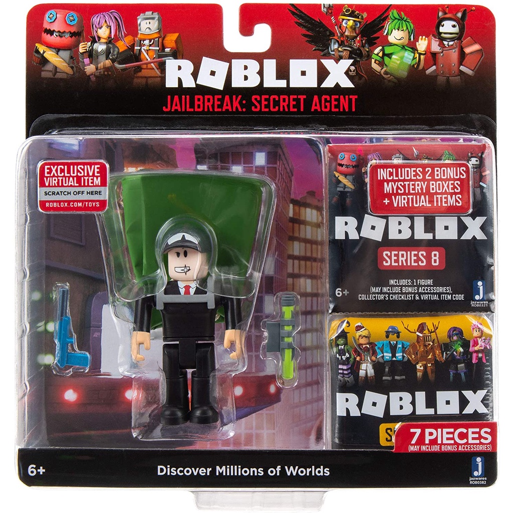 Jual Roblox Action Collection Jailbreak Secret Agent With 2 Mystery ...