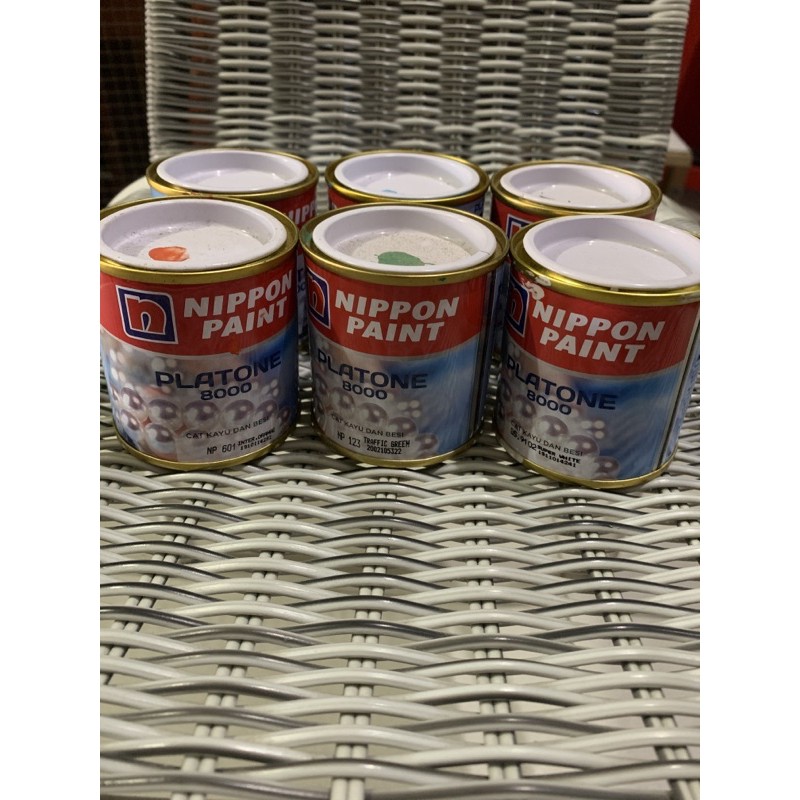 Jual NIPPON PAINT PLATONE 8000 (CAT KAYU DAN BESI) 100cc (0,1L ...