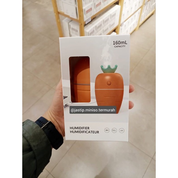 Jual MINISO Humidifier CARROT Series 160ml | Shopee Indonesia
