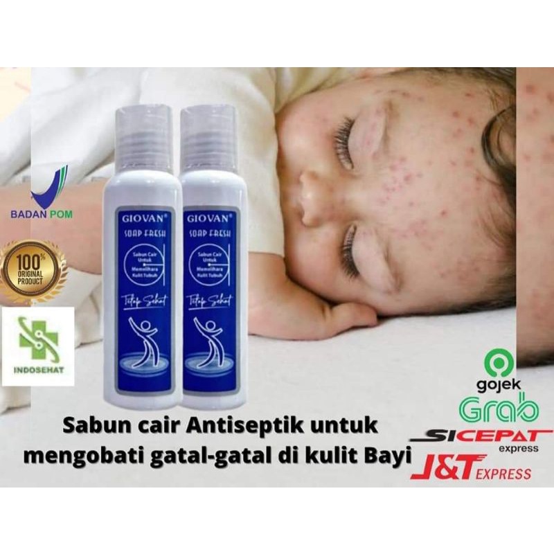 Jual Sabun Giovan soap fresh 90ml biru kemasan baru / Giovan sabun ...