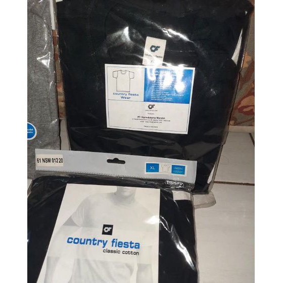Jual Kaos Polos CF COUNTRY FIESTA (61NSM01220 )Ready COD | Shopee Indonesia