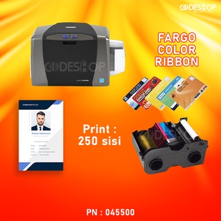 Jual Fargo Color Ribbon for Printer Fargo DTC1250e PN 045500 / 45500 ...