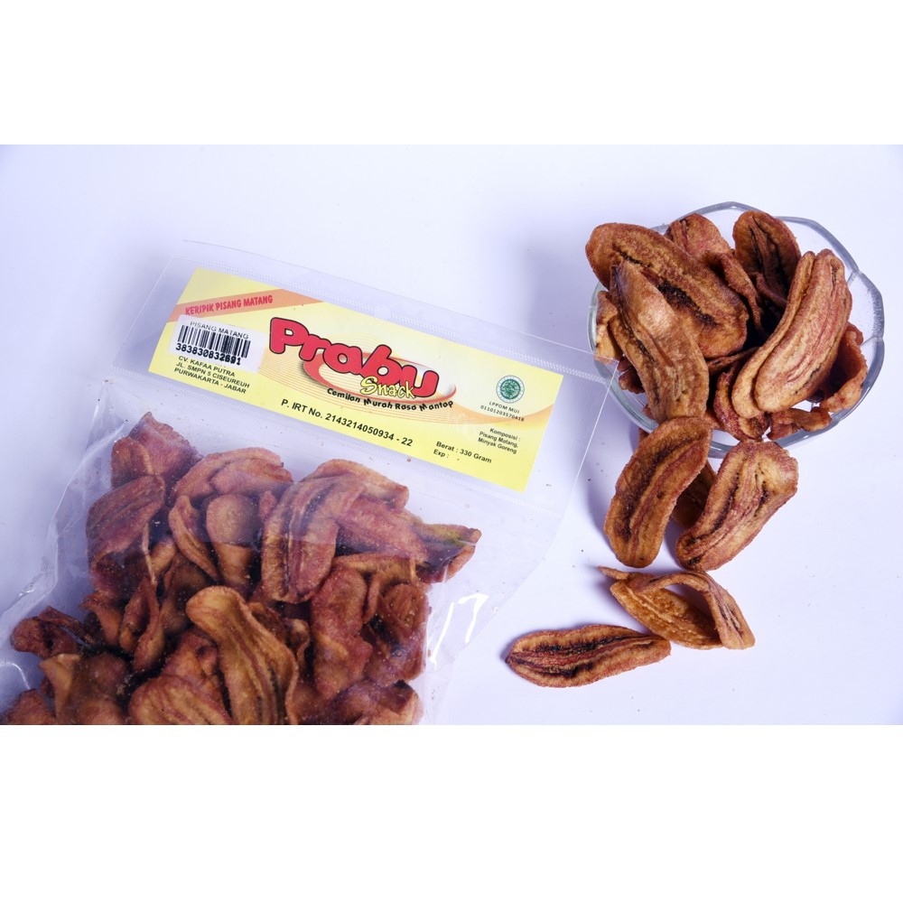 Prabu Snack Pisang Matang - 330 gr | Shopee Indonesia