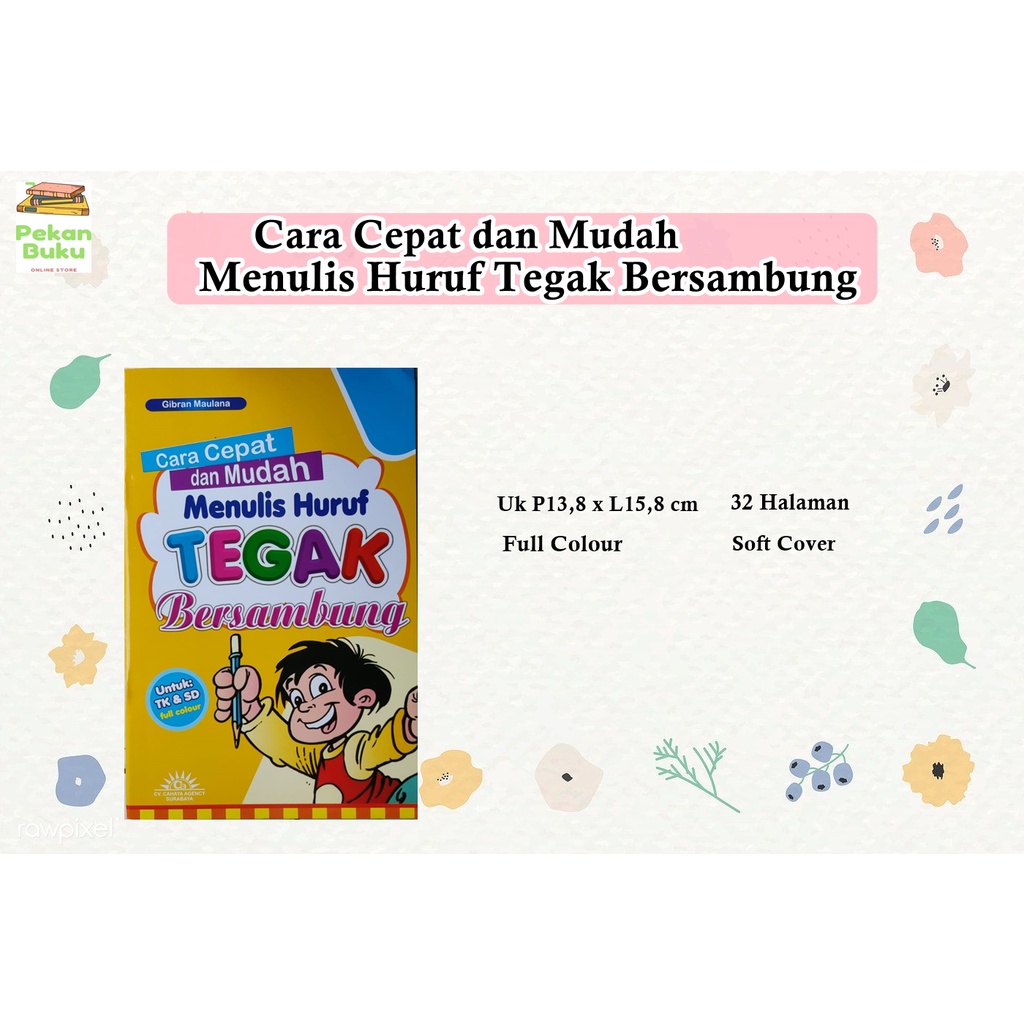 Jual CARA CEPAT DAN MUDAH MENULIS HURUF TEGAK BERSAMBUNG | Shopee Indonesia Jual CARA CEPAT DAN MUDAH MENULIS HURUF TEGAK BERSAMBUNG | Shopee Indonesia