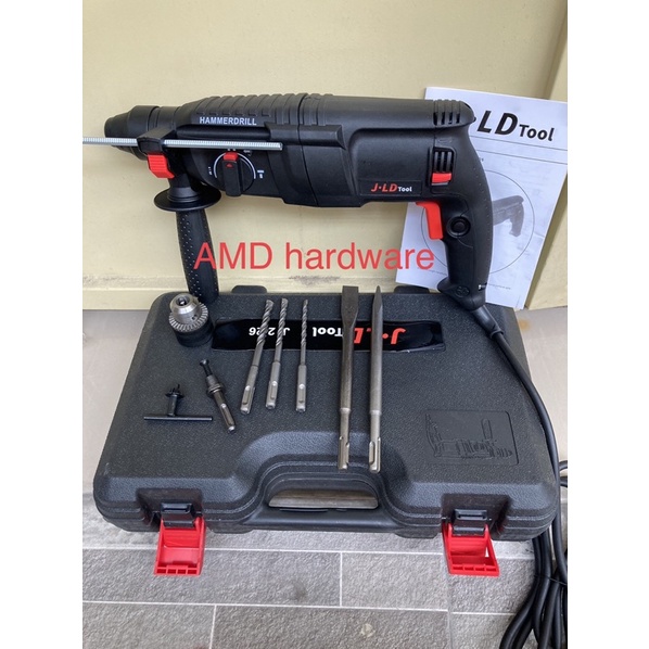 Jual MESIN ROTARY Hammer Impact Drill Bor Bobok Tembok Beton J-2-26 ...
