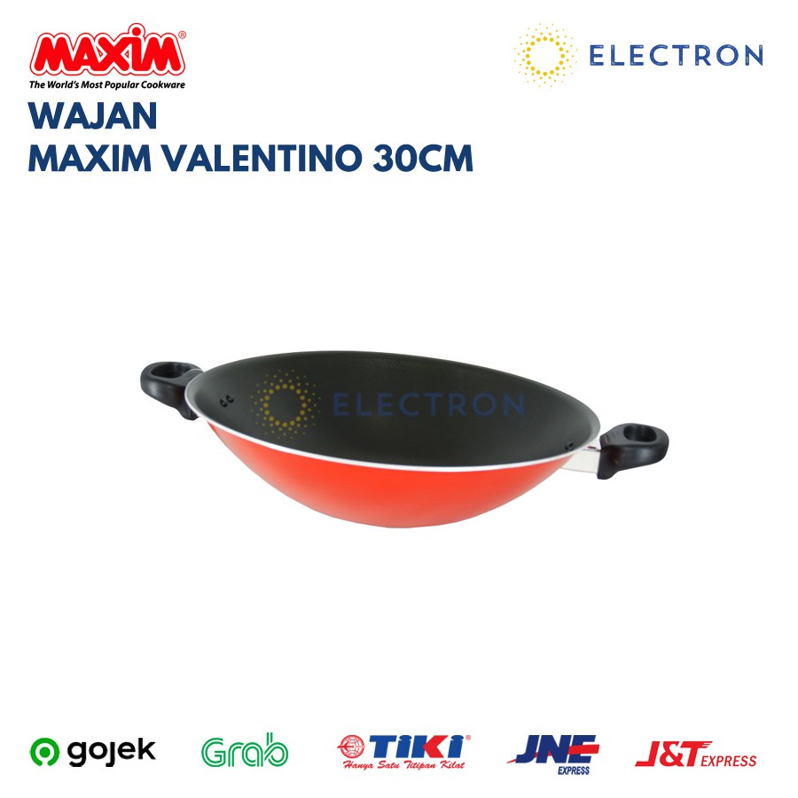Jual Wajan Penggorengan Maxim Valentino Wok 30cm 30 cm | Shopee Indonesia